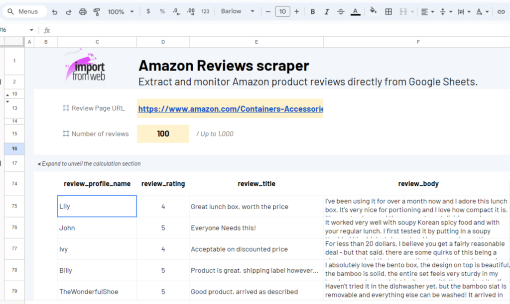 How to enrich your product content with Amazon Reviews?